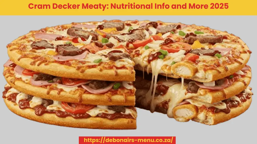 Cram Decker Meaty: Full 2025 Calories & Nutrition Facts
